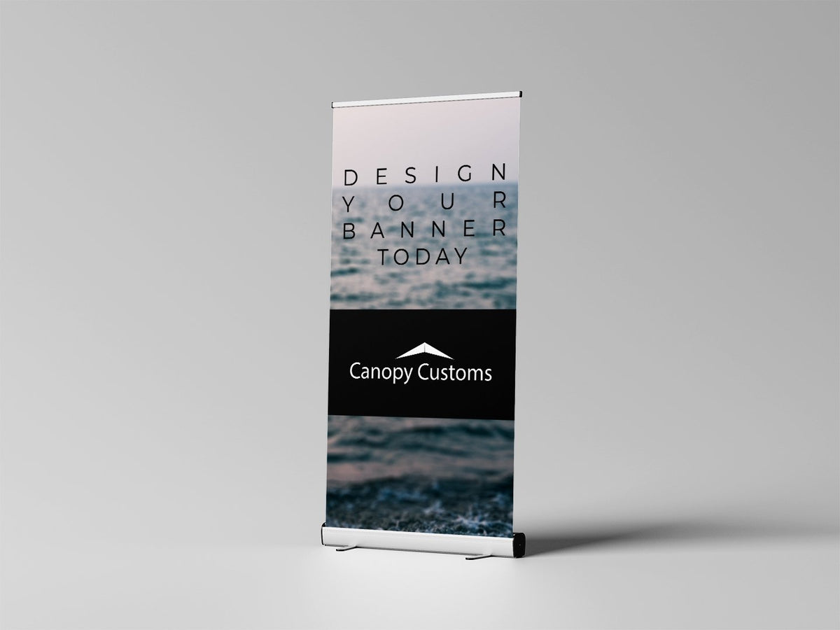 Pop up Banner Displays | Retractable Banner Stands | Canopy Customs